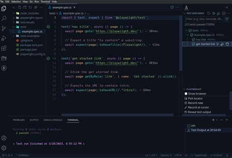Enabling Pw Api Debugging In Playwright Test For Vscode