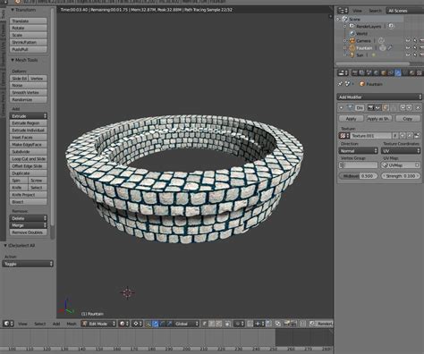 texturing how to make textures follow a certain path blender stack