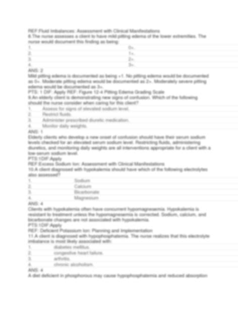Solution Nur2633 Rasmussen Chapter 12 Acid Base Imbalances Quiz