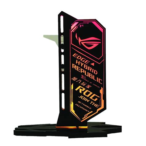 ROG GPU Bracket Holder Sync ARGB LED Light Republic Of Gamers Lazada PH