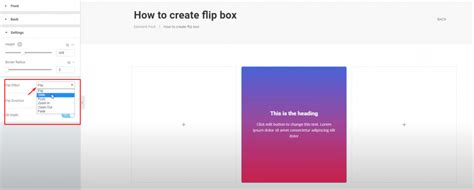 How To Make A Flip Box Using Elementor Prime Slider