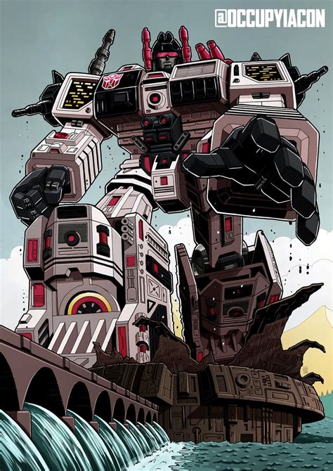 Metroplex Transformers Drawn By Jimstafford Danbooru