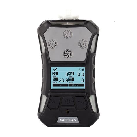 Portable Methanol Ch4o Gas Detector Ppm Display For Chemistry Laboratory 4 Gas Alert And Multi