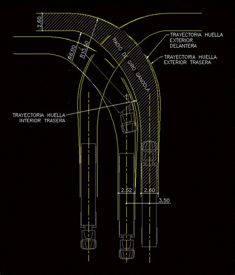 Bus Turning Radius Cad Colourgasm