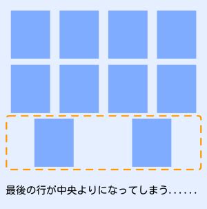 CSSflexのspace evenlyで最後の行を左寄せにする方法 mm参考書