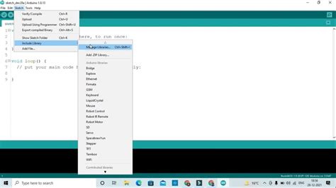 How To Include Libraries In Arduino Idehow To Add Library In Arduino