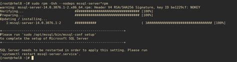 Run Microsoft Sql Server 2019 On Rocky 8 Rhel 8 Computingforgeeks