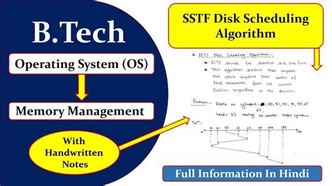 disk scheduling algorithm sstf in disk scheduling with example disk