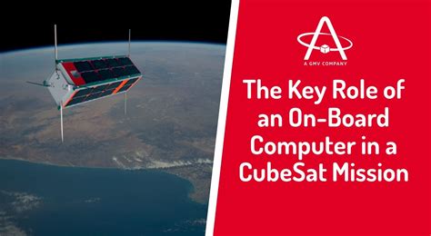 the key role of an on board computer in a cubesat mission
