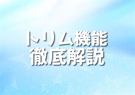 Perlで簡単トリム機能を実装する15の方法 Japanシーモア