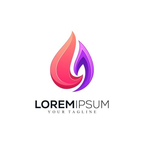Premium Vector Abstract Flame Logo Design