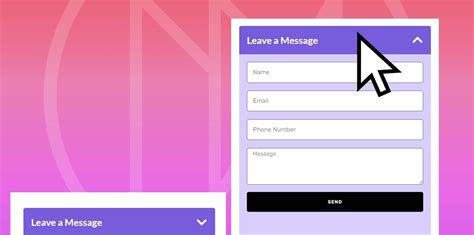 Elementor Sticky Floating Contact Form Free Template Dmmotionarts