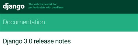 准备好拥抱django 30？ 知乎