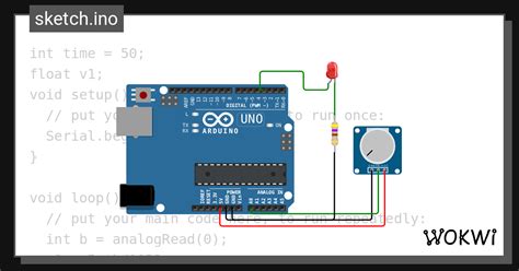 Leitura De Entrada Analógica Wokwi Esp32 Stm32 Arduino Simulator