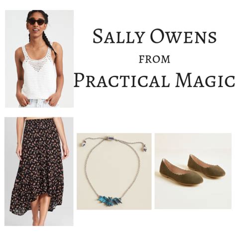 Lady Halloween Cosplay Sally Owens From Practical Magic Costume Outfits Fashion Lady