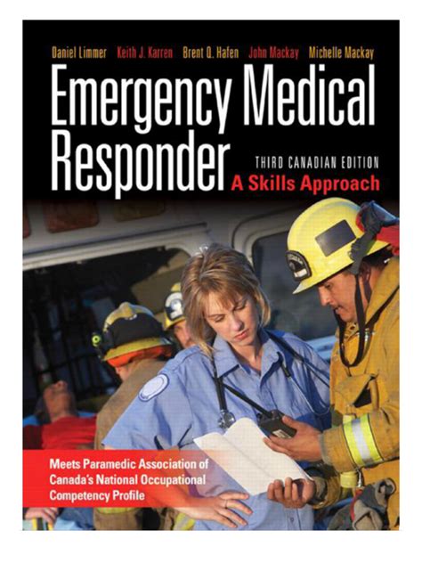 Emergency Medical Responder A Skills Approach Third Canadian Edition