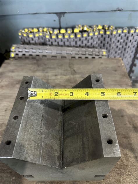 4 38″ Suburban Tool V Block 90 Degree Set Stock 0255524 G 2000 Inc