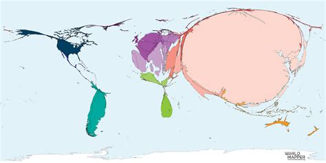 Pear Production Worldmapper