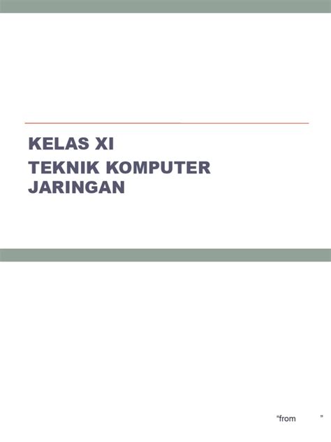 Administrasi Server Kls Xi Part 4 Sfilemobi Pdf