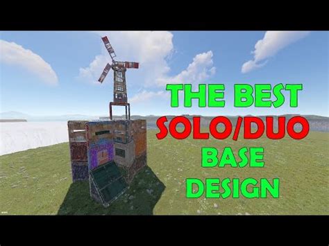 RUST THE BEST DUO BASE DESIGN YouTube