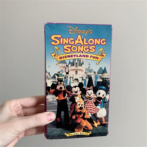 Disney S Sing Along Songs Disneyland Fun Vhs Vintage The Best Porn