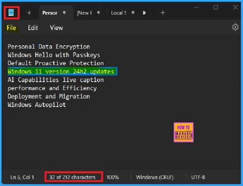 How To Check Character Count In The Notepad App In Windows 11 Htmd Blog