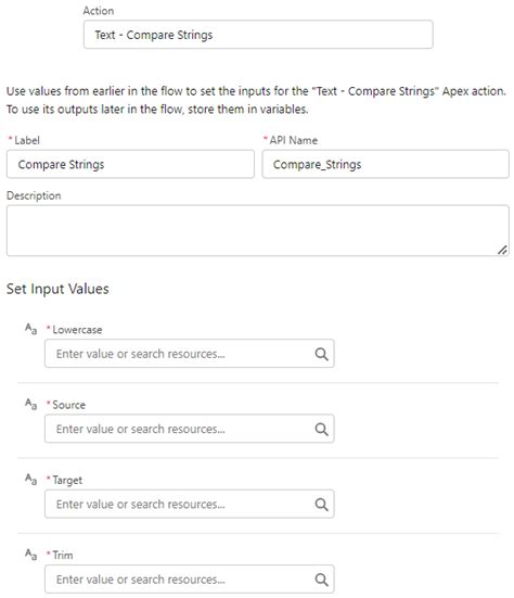 compare strings powertools workflow automation plugin