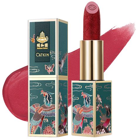 CATKIN X SUMMER PALACE Lipstick Set Matte Permanent Lipstick Gift Set ...