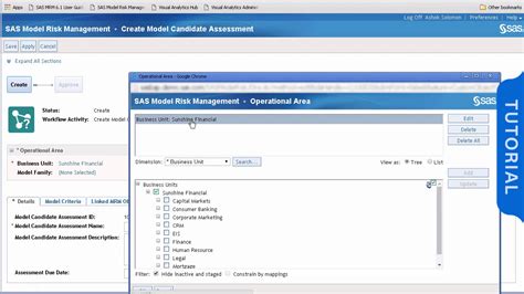 Risk Management Sas Video Portal
