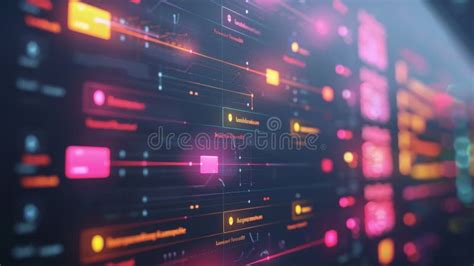 Kanban Board Tracking Tasks In Progress Stock Illustration