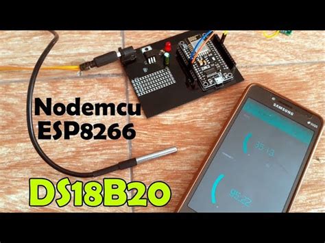 Nodemcu Esp8266 Ds18b20 Sensor Blynk App Eventor