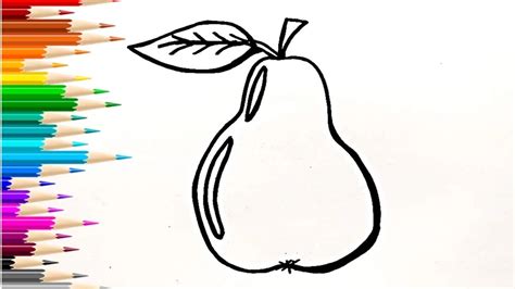 Как Нарисовать Грушу 44 Фото