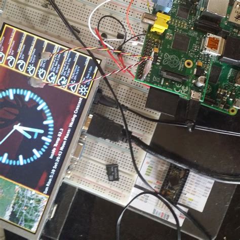 Piclock A Raspberry Pi Clock And Weather Display