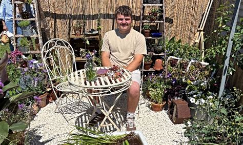 Garden Designer From Reaseheath Wins At Arley Hall Garden Festival