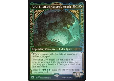 Uro Titan Of Natures Wrath Foil Secret Lair Drop Series Mythic 222