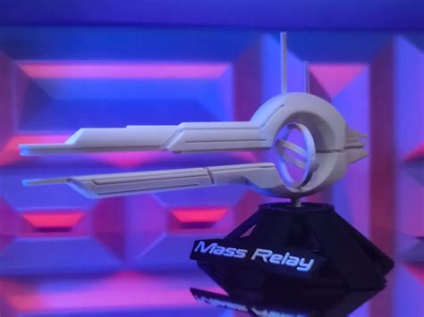 Mass Relay From The Game Mass Effect Free 3d Print Model Makerworld
