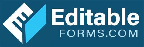 Editable Forms Forms Templates