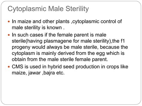 Cytoplasmic Inheritance Pptx