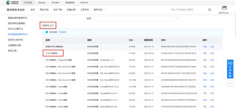 上传dts镜像 数据库管理平台dmp 深信服技术支持