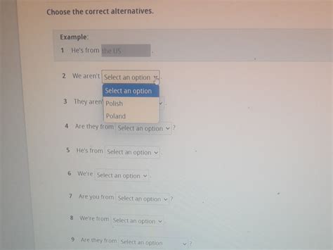 Choose The Correct Alternatives Example StudyX