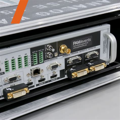 Seamless Switcher Analog Way Pulse2 Pls 350 3g Mieten Dry Hire Berlin Und Bundesweit