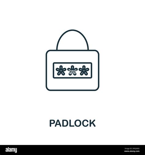 Data Encryption Line Icon Simple Element From Internet Security Collection Creative Data