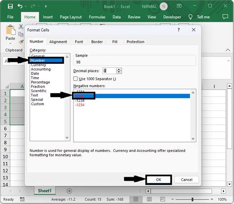 Excel 如何删除数字前面的减号极客笔记