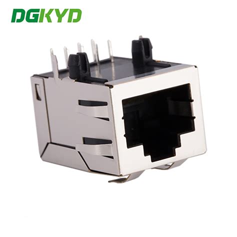 Krj H001wdenl Rj45 Ethernet Socket 100m Rj45 With Transformer Through