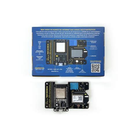 iot devkit lorawan kit completo para desenvolvimento iot com esp32