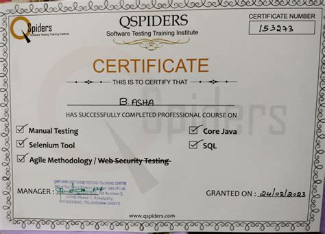 Im Glad To Share That I Have Successfully Completed Professional