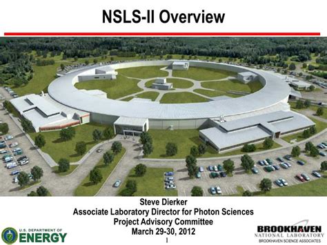Ppt Nsls Ii Overview Powerpoint Presentation Free Download Id5487759