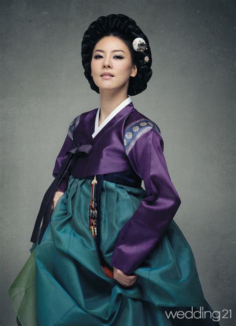 [한복화보] 진주상단 한복이 선사하는 고혹적 아름다움