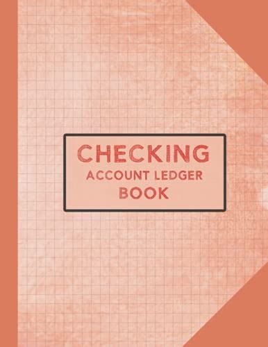 Checking Account Ledger Book Personal Check And Debit Card Log Book Account Payment Record