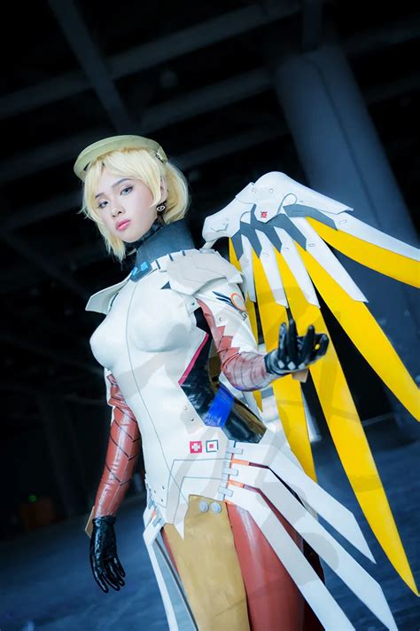 New Ow Game Mercy Angela Ziegler Latex Clothes Custom Made Cosplay
